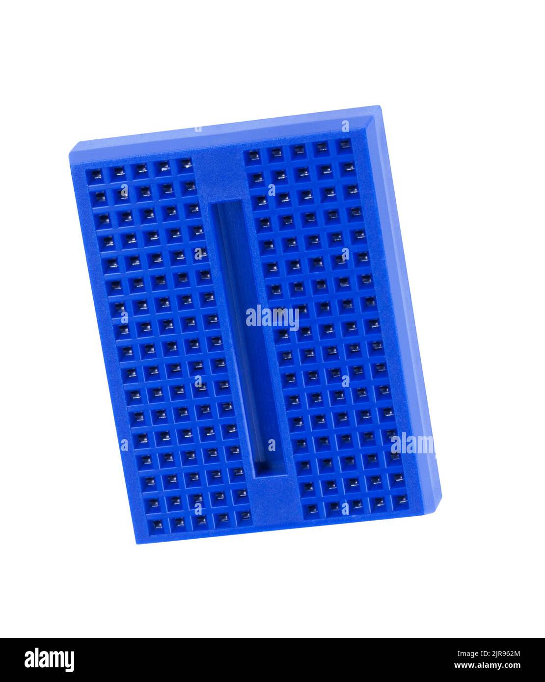 Mini Solderless Prototype Breadboard isolated Stock Photo - Alamy