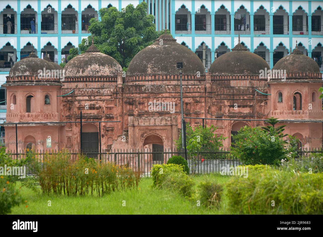 Dhaka. 23rd Aug, 2022. Photo taken on Aug. 22, 2022 shows the Sat ...