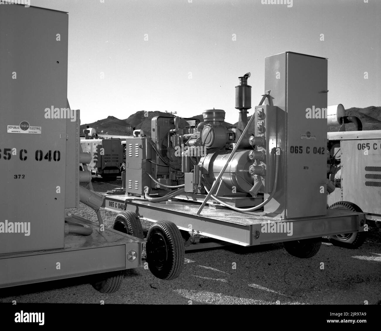 Nevada test site area 11 Black and White Stock Photos & Images - Alamy