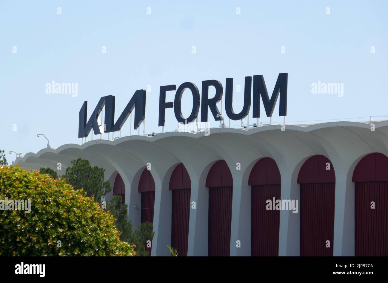 Inglewood, California, USA 19th August 2022 Kia Forum on August 19 ...
