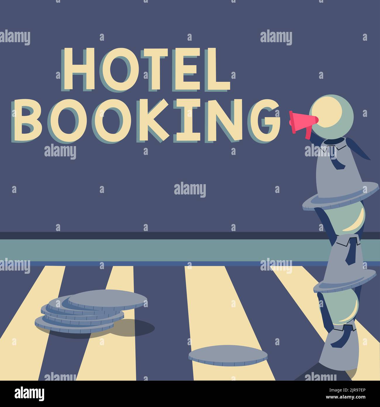 Text showing inspiration Hotel Booking. Business overview Online ...