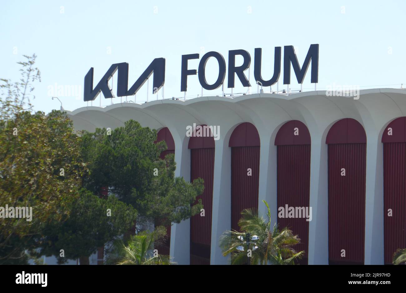 Inglewood, California, USA 19th August 2022 Kia Forum on August 19 ...