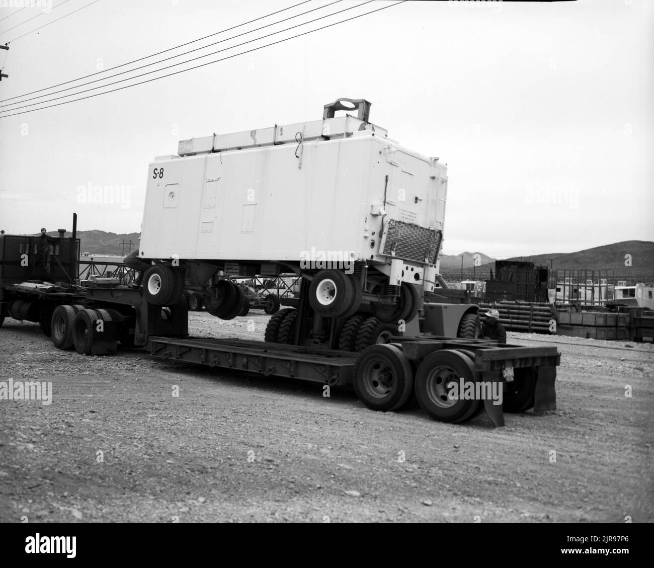 Nuclear weapons testing area Black and White Stock Photos & Images - Alamy