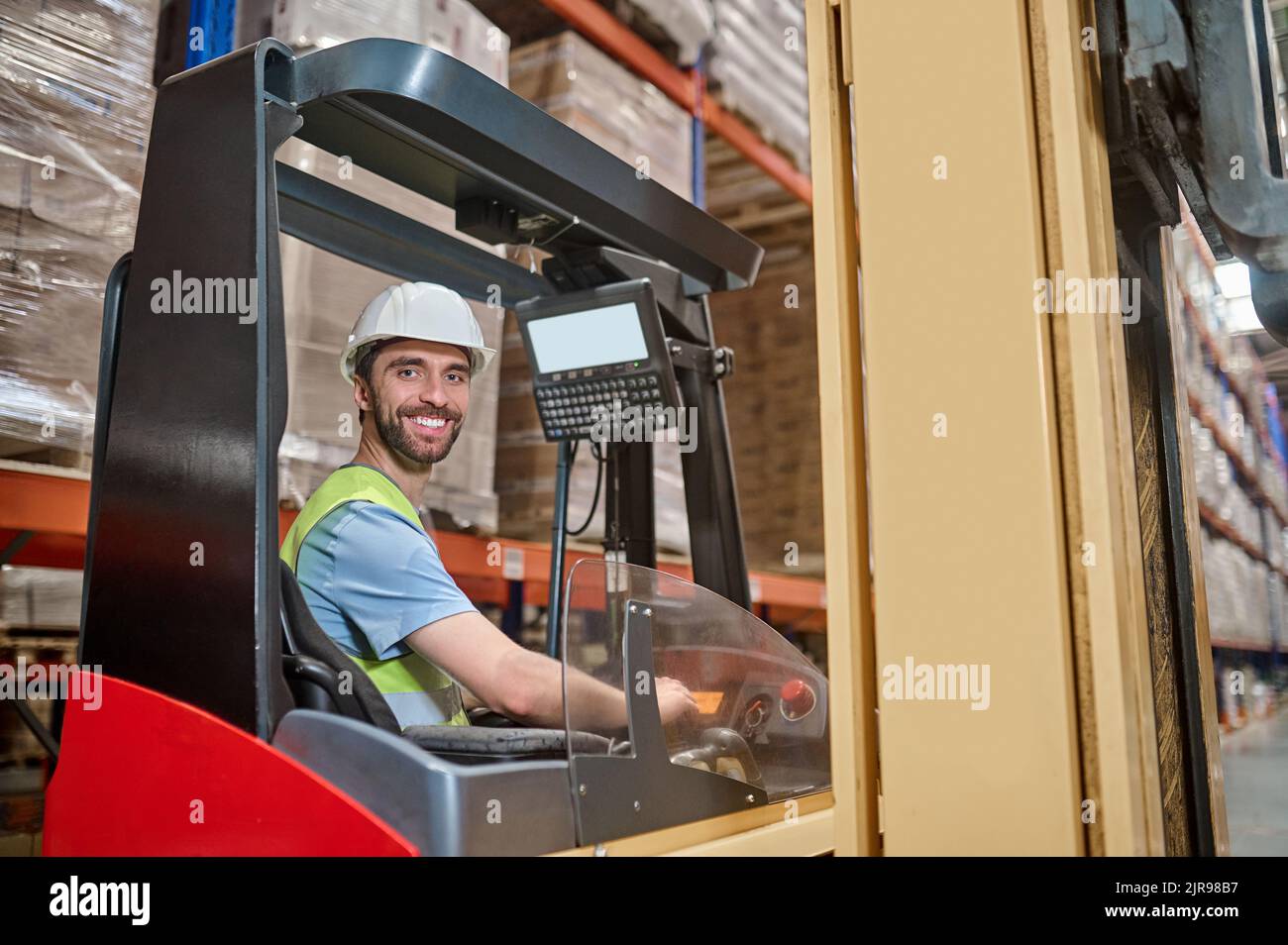 Operator cab hi-res stock photography and images - Alamy