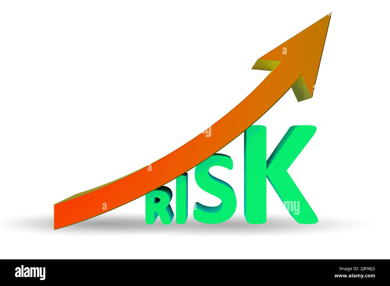 Risk increase concept in the management Stock Photo - Alamy