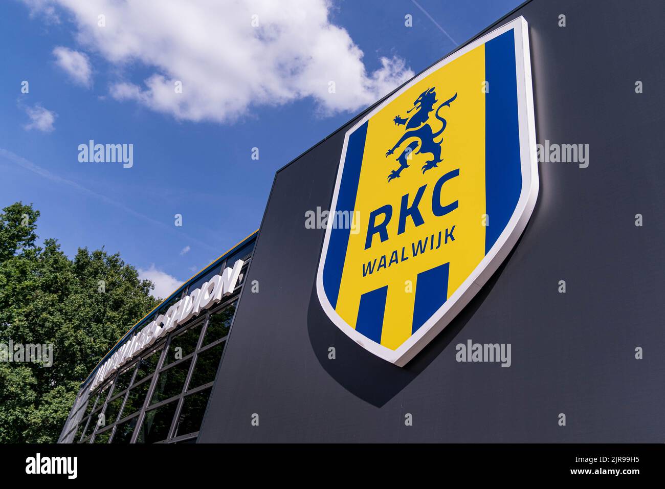 Waalwijk - Mandemakers Stadion before the match between RKC Waalwijk v ...