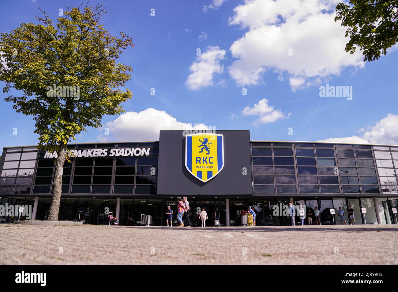 Waalwijk - Mandemakers Stadion before the match between RKC Waalwijk v ...