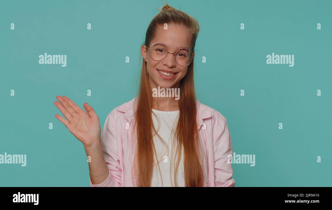 Wow. Hello, welcome. Lovely pretty teenager girl appear from below ...