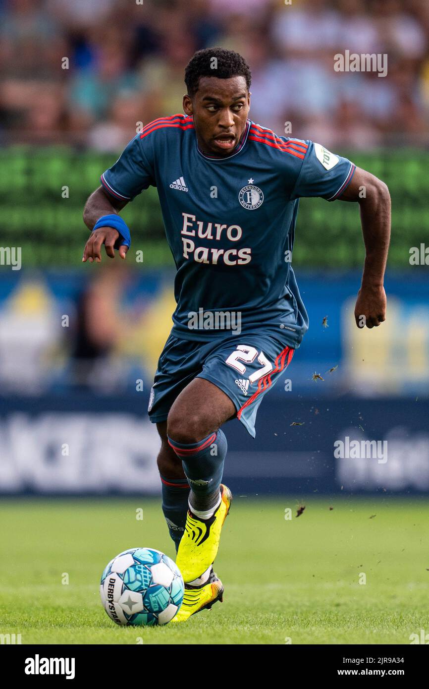 Waalwijk - Quinten Timber of Feyenoord during the match between RKC ...