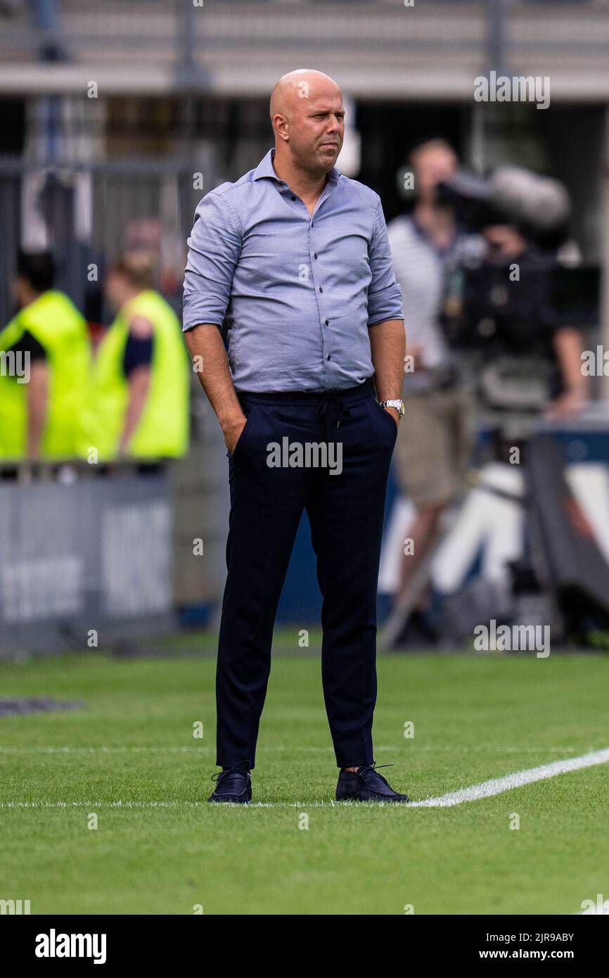 Waalwijk - Feyenoord coach Arne Slot during the match between RKC ...