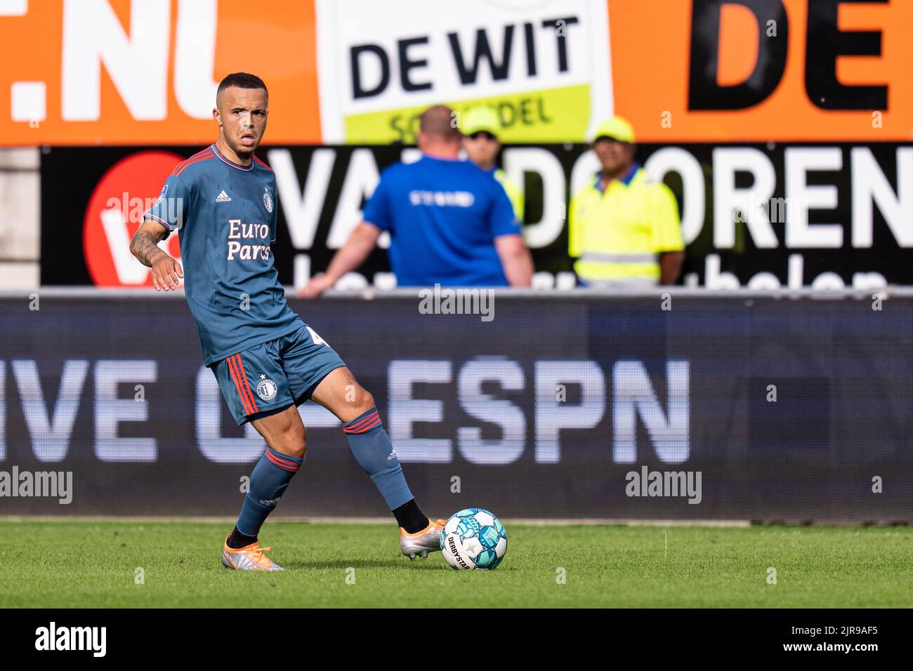 Waalwijk - Quilindschy Hartman of Feyenoord during the match between ...