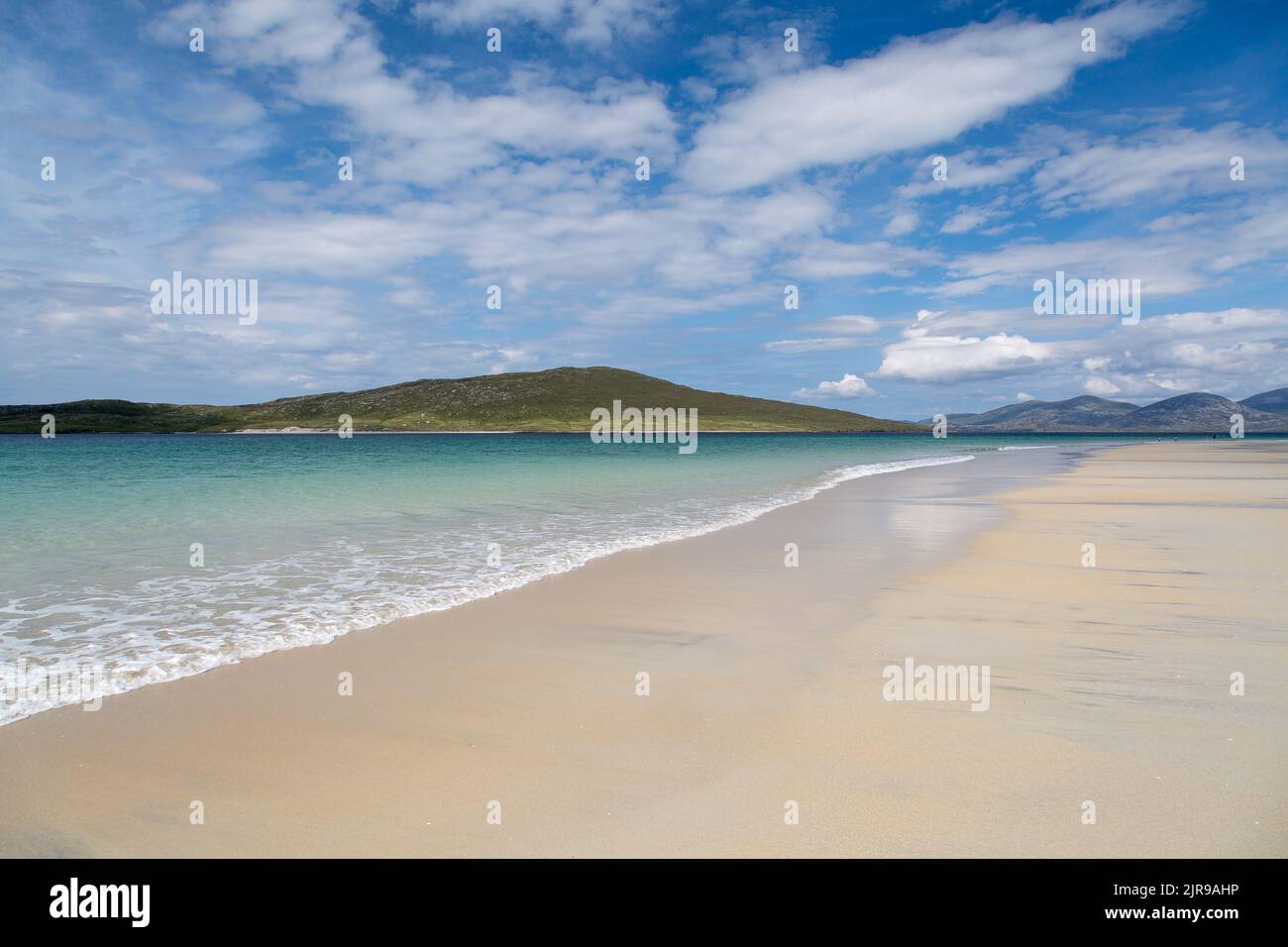 Surge at Luskentyre Beach, Sound of Taransay, Harris, Isle of Harris ...