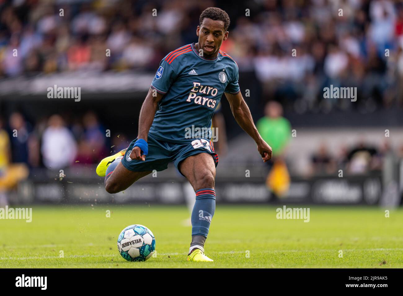 Waalwijk - Quinten Timber of Feyenoord during the match between RKC ...