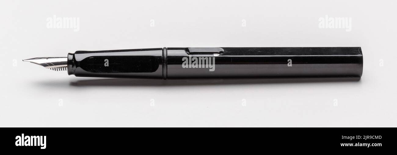 Fountain pen isolated on white background Stock Photo - Alamy