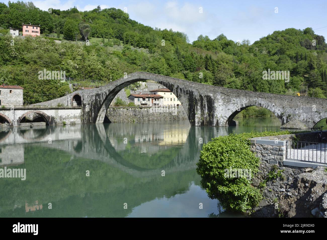 The devil bridge legend! Stock Photo - Alamy
