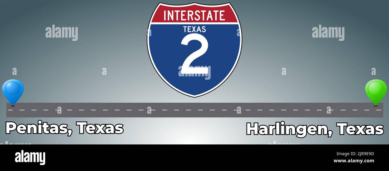 Interstate 2 is a partially completed Interstate Highway running ...