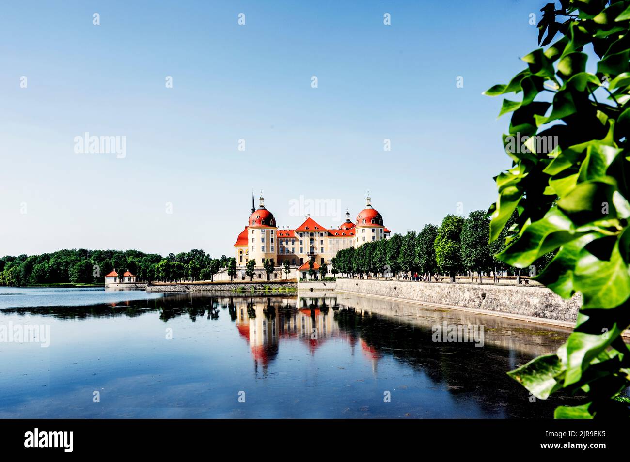Schloss Moritzburg, Sachsen - Moritzburg Castle near Dresden, Saxony ...