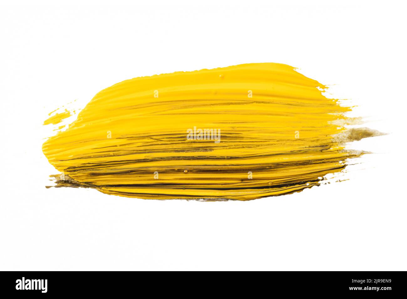 Lemon yellow paint Cut Out Stock Images & Pictures - Alamy