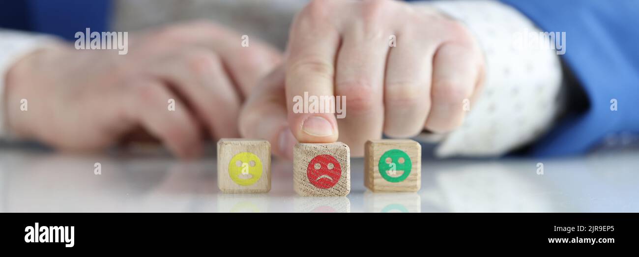 Negative feedback and poor service delivery closeup Stock Photo - Alamy