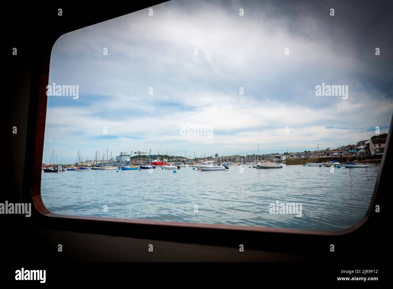 Window of boat Stock Photo - Alamy