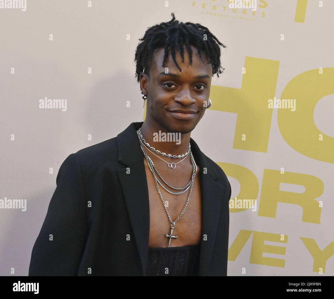 Los Angeles, United States. 23rd Aug, 2022. Cast member Austin Crute ...