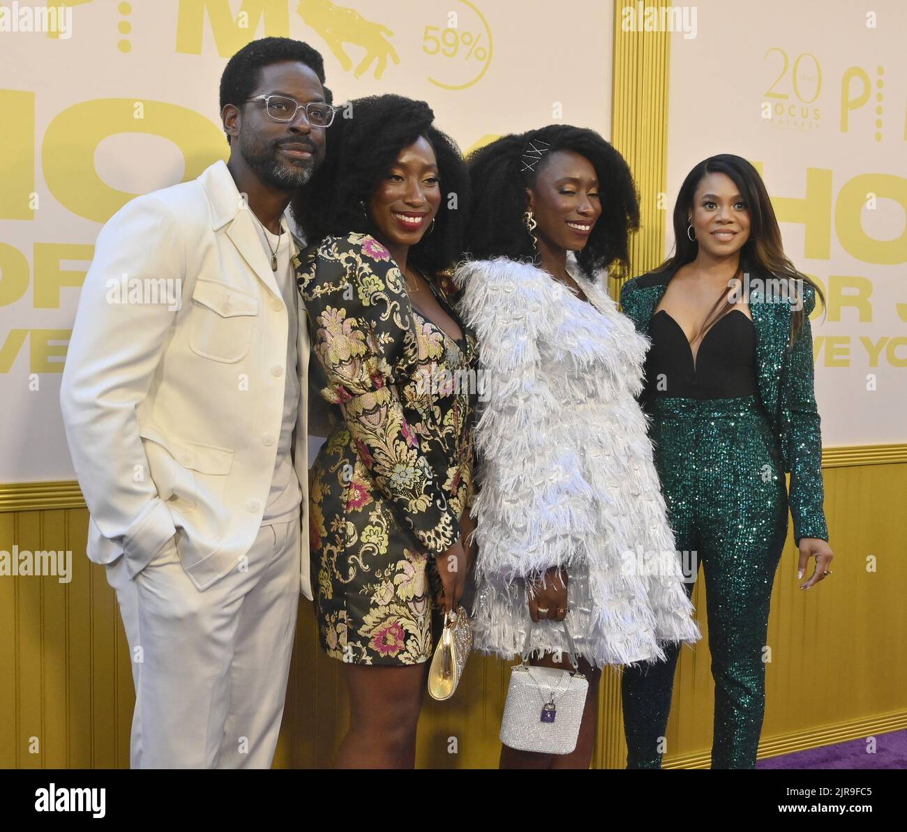 Los Angeles, United States. 23rd Aug, 2022. Sterling K. Brown, Adamma ...