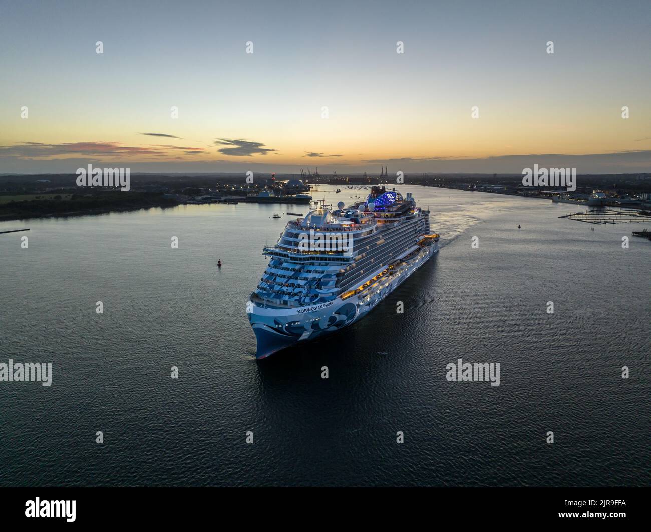 Norwegian prima cruise ship, She is the first of six Project Leonardo ...