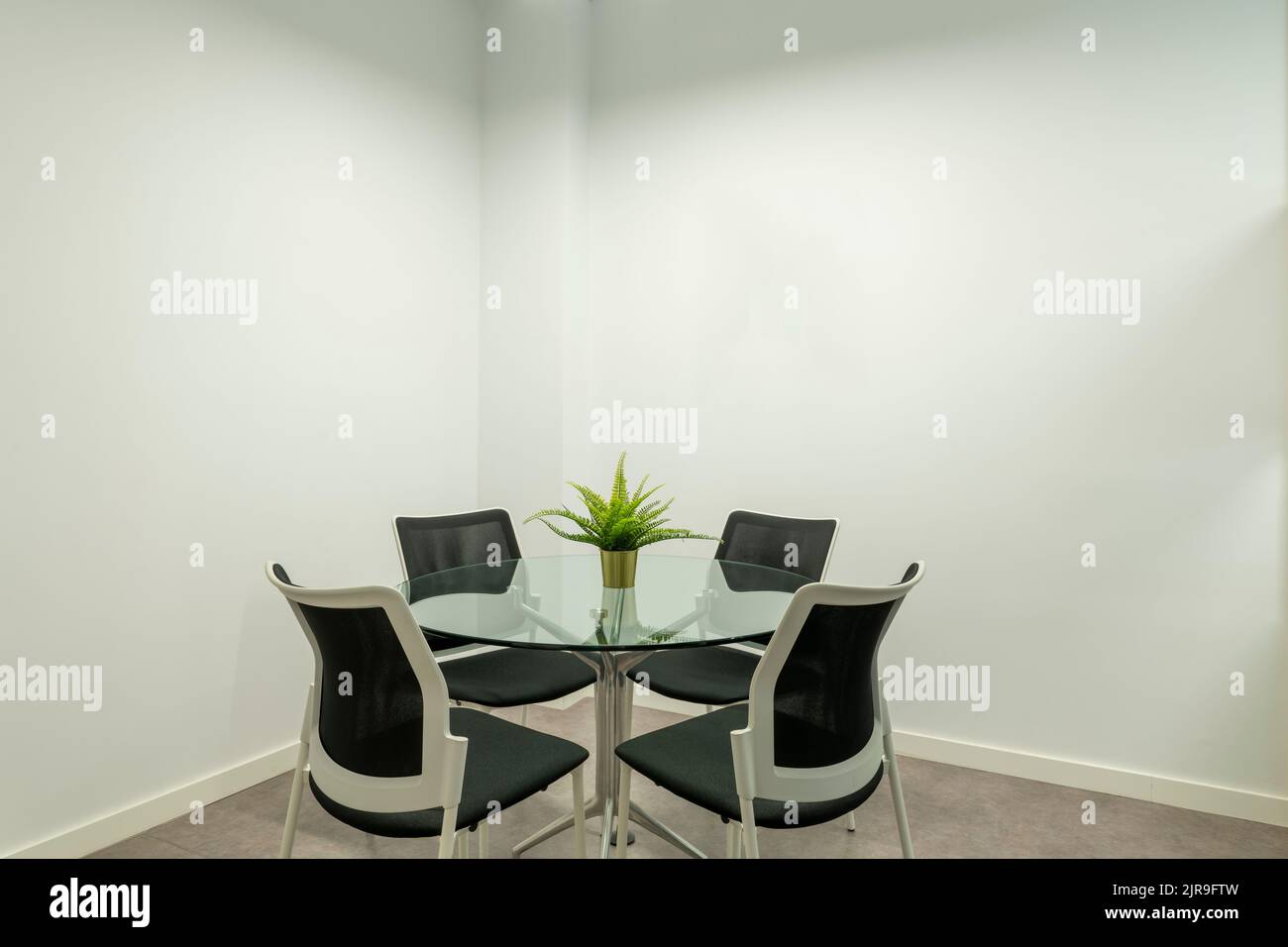 Small Modern Meeting Room Interior - stock photo Stock Photo - Alamy