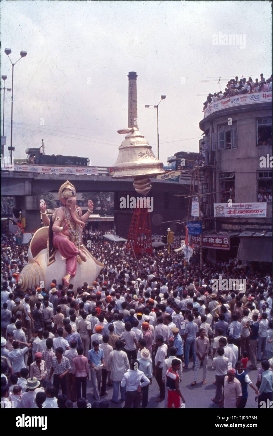 Ganpati Festival, Immersion process, Mumbai, Maharashtra, India Stock ...