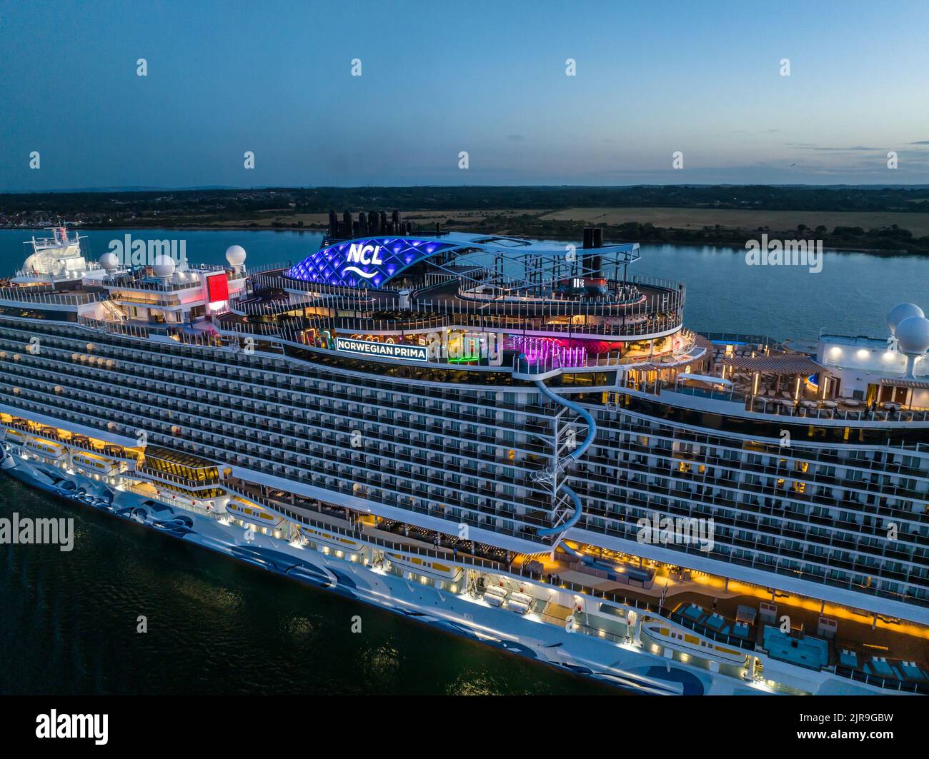 Norwegian prima cruise ship, She is the first of six Project Leonardo ...