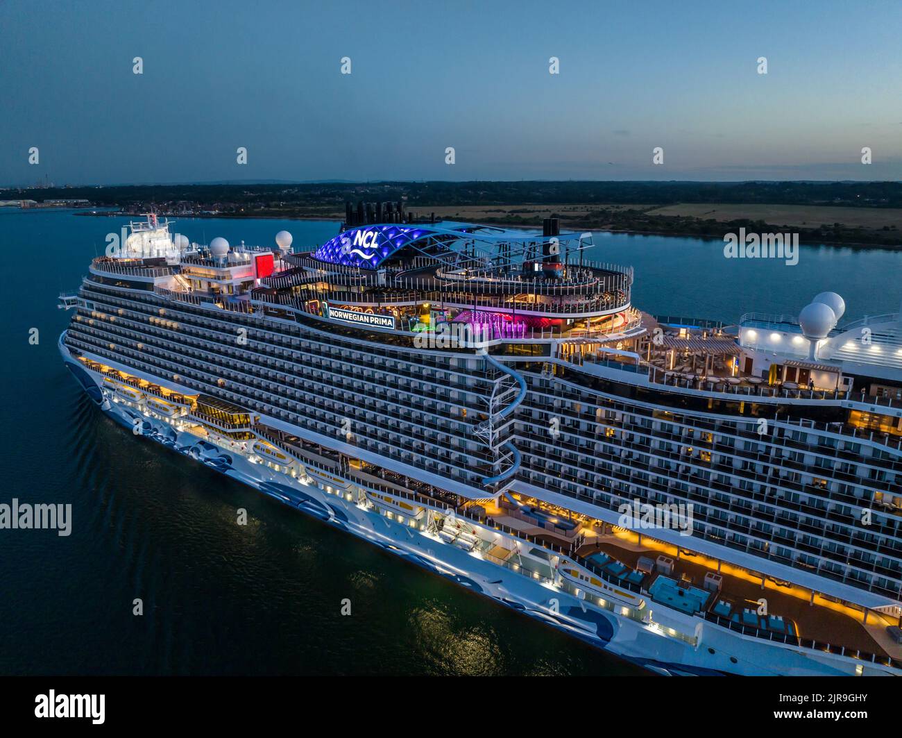 Norwegian prima cruise ship, She is the first of six Project Leonardo ...