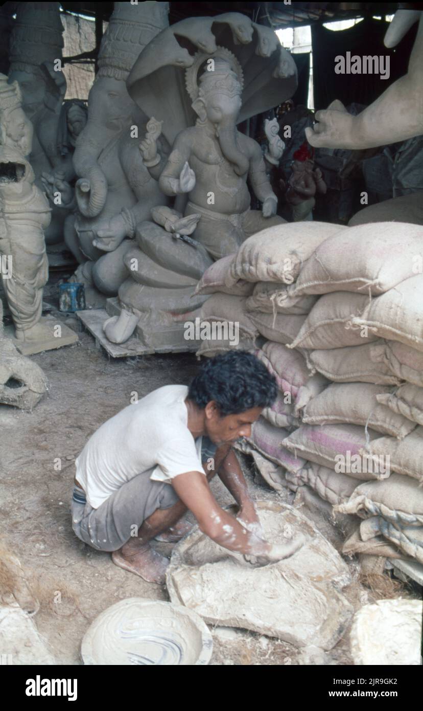 Idols at various stages of making hi-res stock photography and images ...