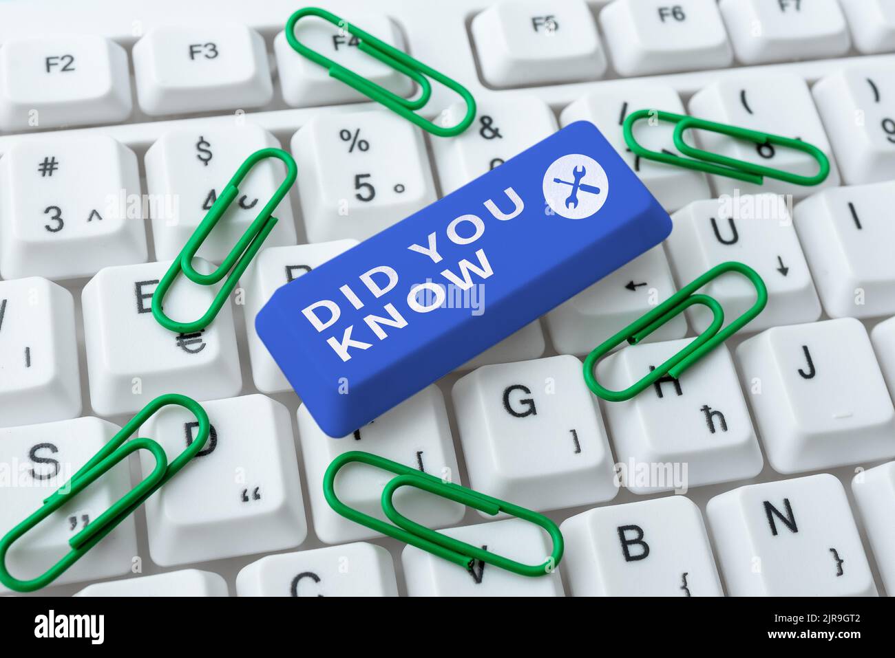 Hand writing sign Did You Know. Business concept Knowing the next move ...