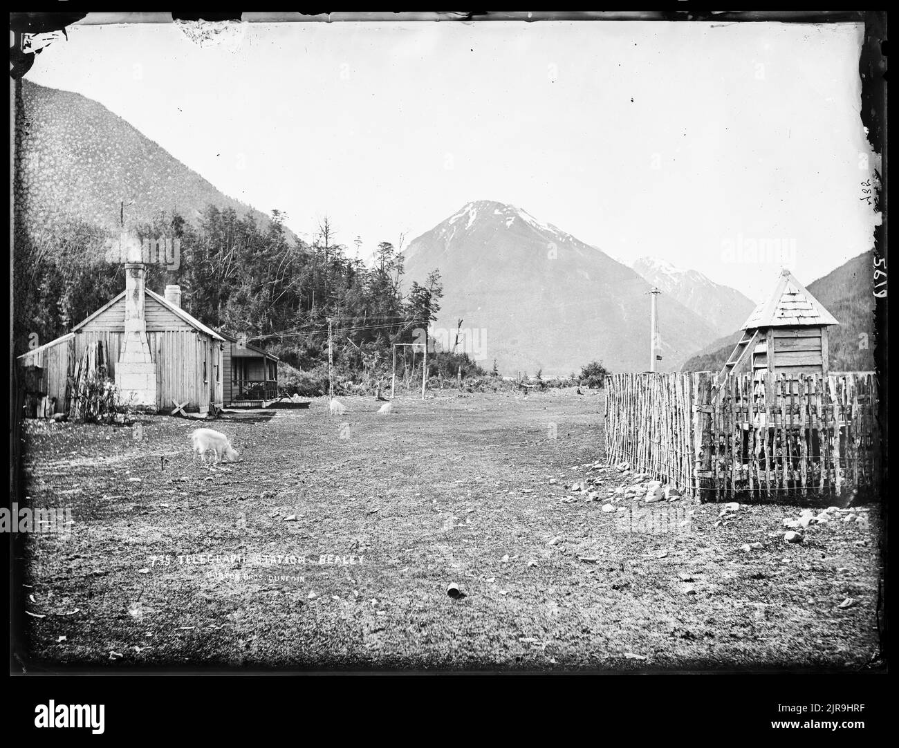 Bealey telegraph station hi-res stock photography and images - Alamy