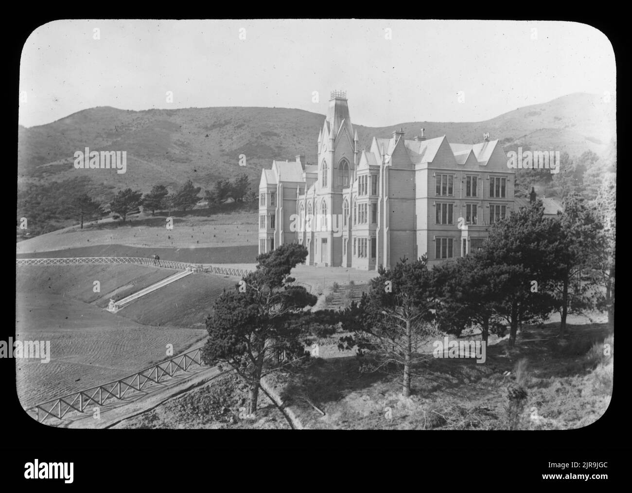 Wellington College, circa 1880, Wellington, maker unknown Stock Photo ...