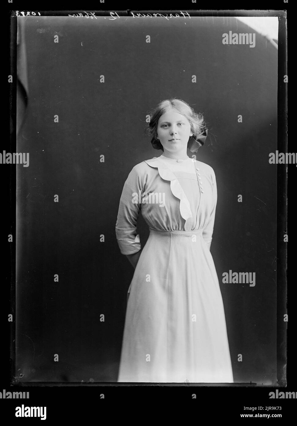 Woman, inscribed Hargreaves 12, circa 1920, Wellington, by Berry & Co ...
