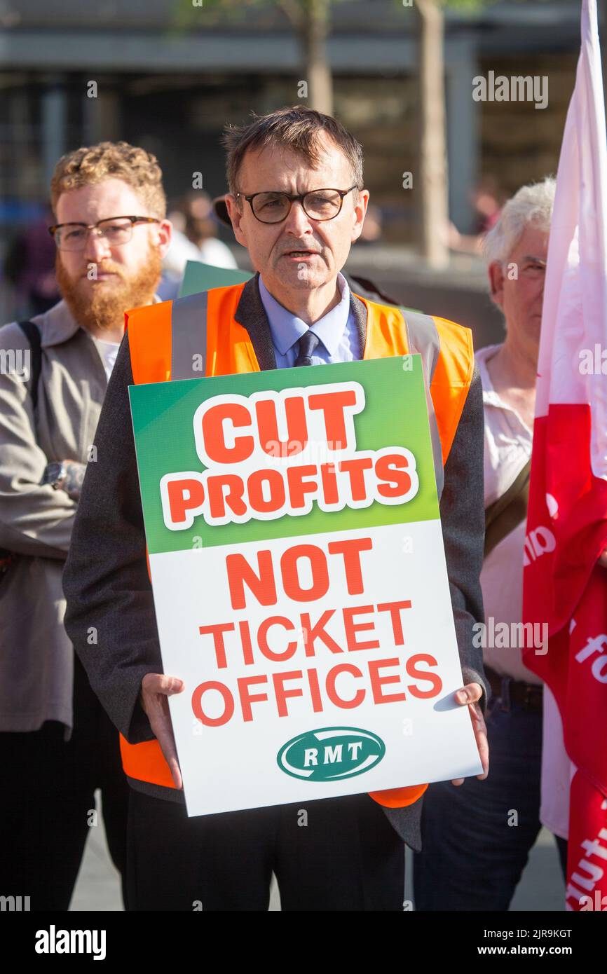 London, England, UK. 23rd Aug, 2022. Protesters from We Own It campaign ...