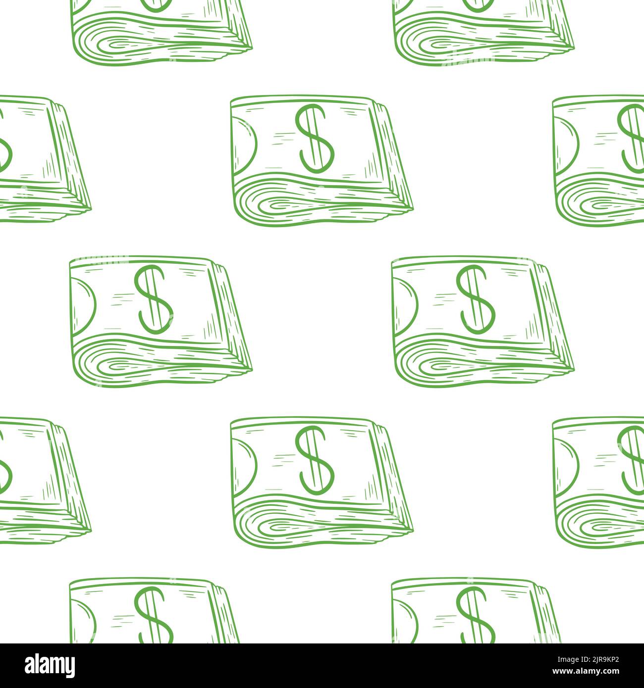 Folded banknotes Stock Vector Images - Alamy