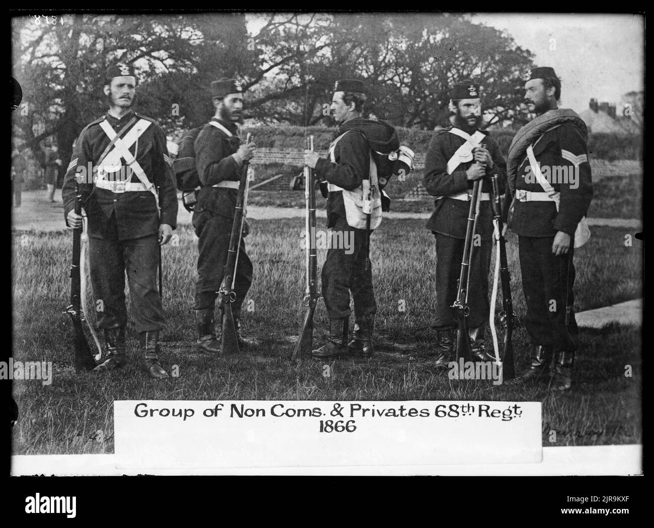 68th regt 1866 group of non co hi-res stock photography and images - Alamy