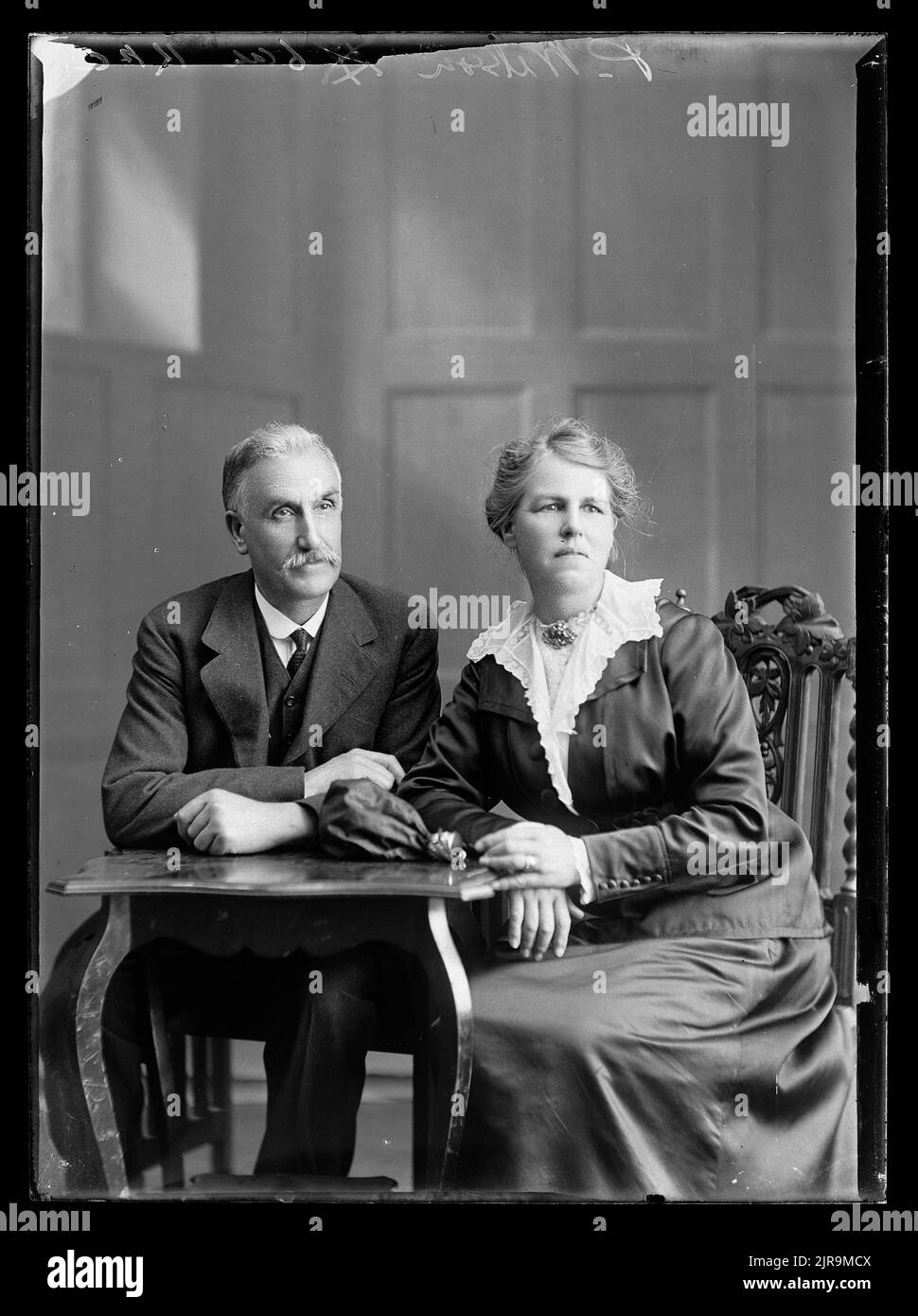 P Wilson, circa 1915, Wellington, by Berry & Co Stock Photo - Alamy