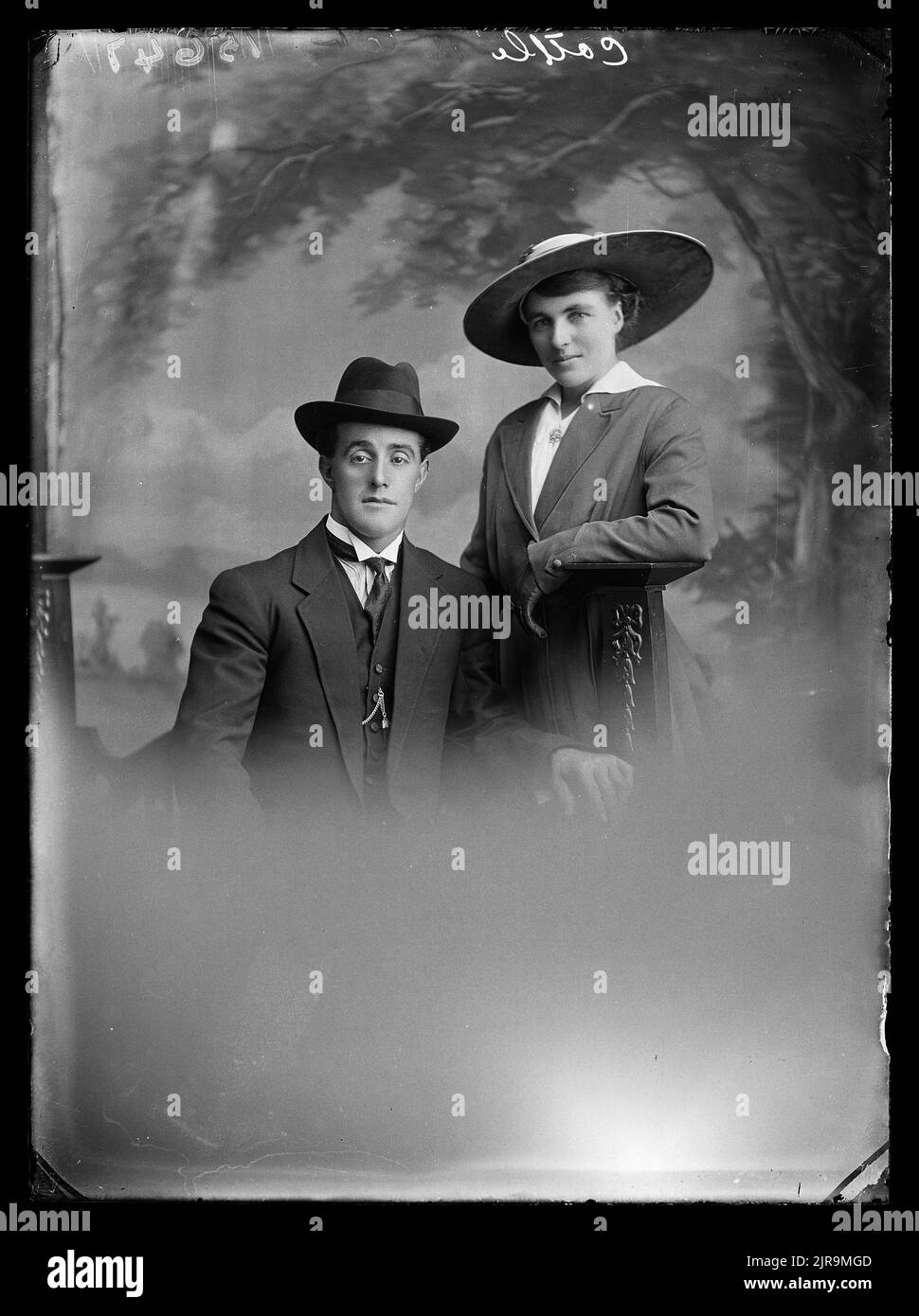 Cottle, circa 1910-1915, Wellington, by Berry & Co Stock Photo - Alamy