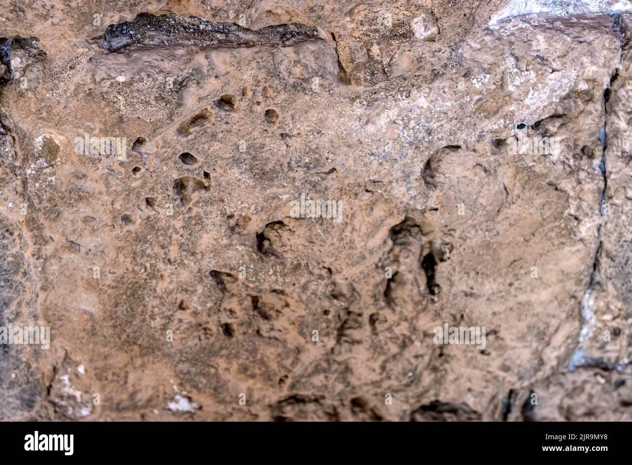Texture of natural stone. Construction material of an old church in ...