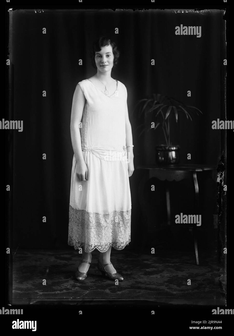 Miss Lindsay, circa 1920, Wellington, by Berry & Co Stock Photo - Alamy
