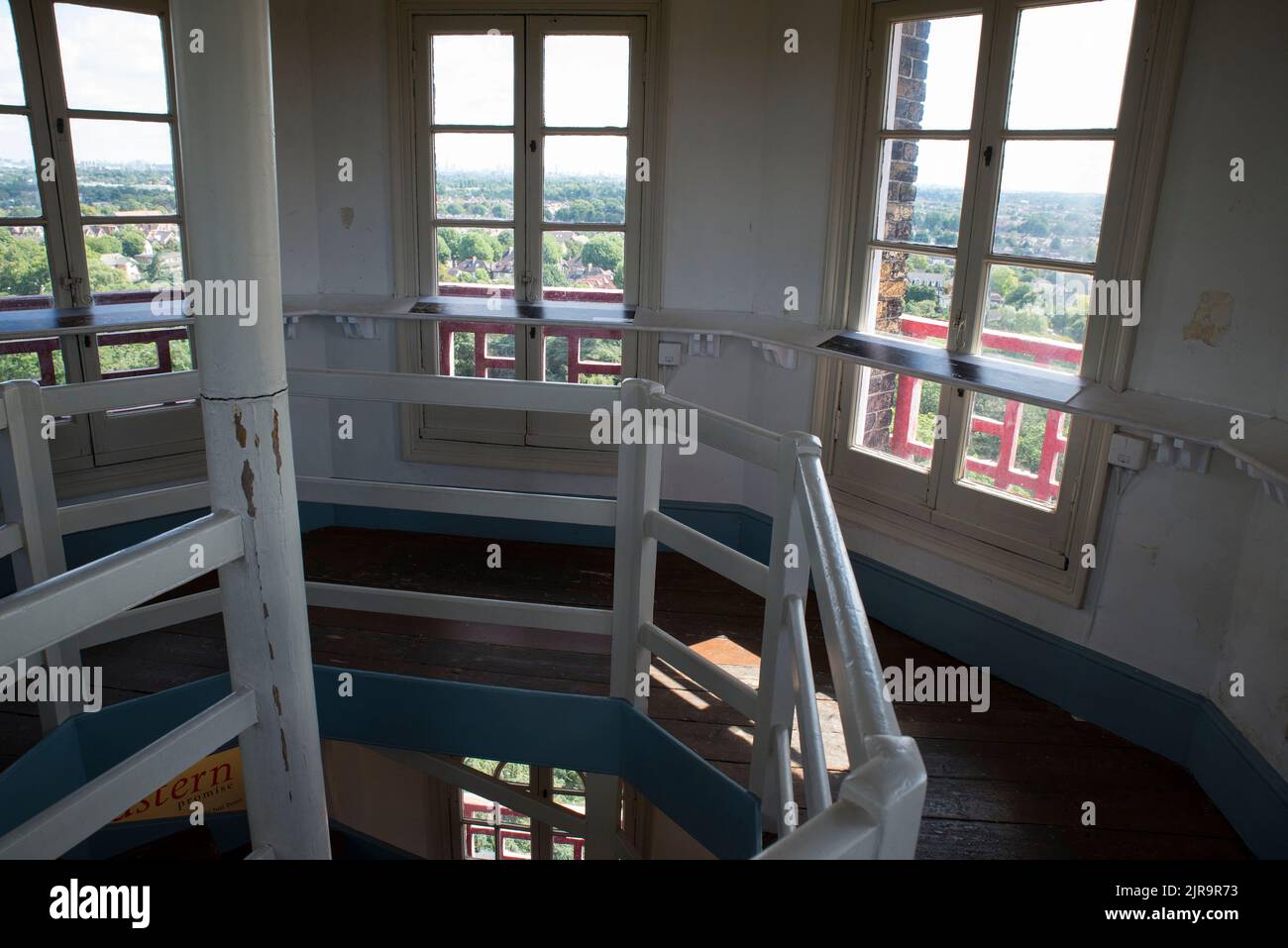 Interior of the Great Pagoda at Kew Gardens Stock Photo - Alamy