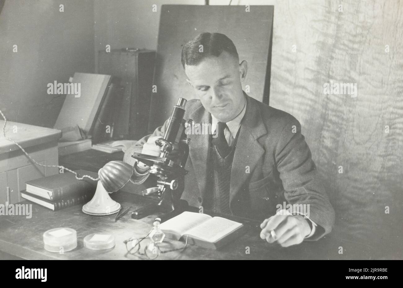 Adrian Webb, Pukeora Sanatorium, July 1940, Hawke's Bay, by Eric Lee ...