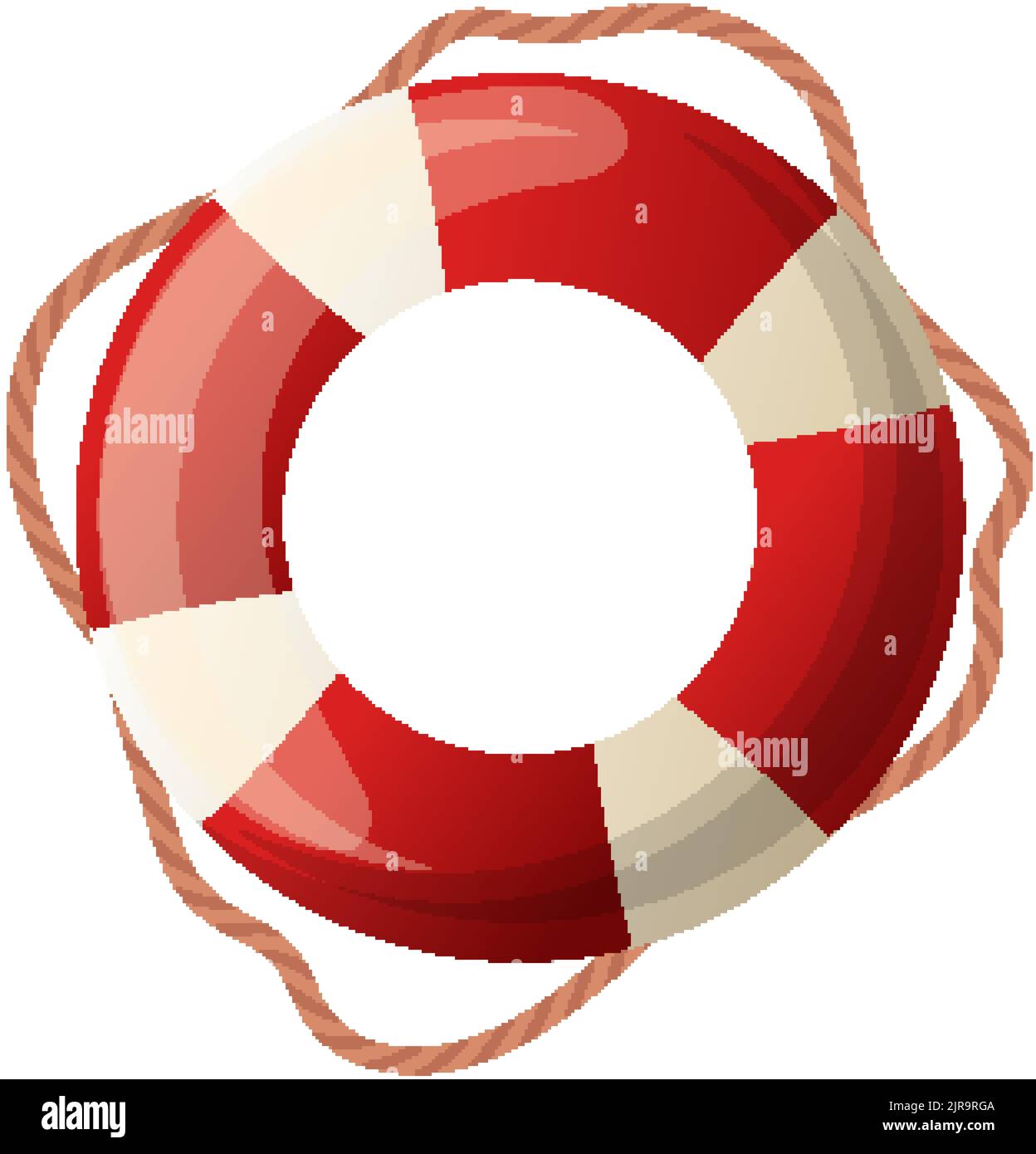 lifebuoy ring cartoon vector illustration Stock Vector Image & Art - Alamy