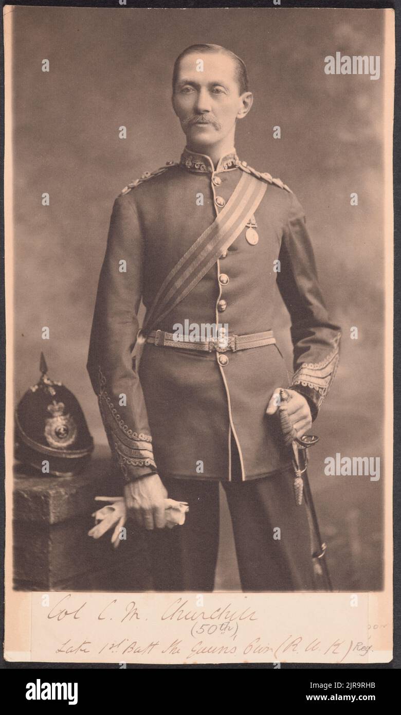 Col. C.M. Churchill (50th), circa 1860, maker unknown Stock Photo - Alamy