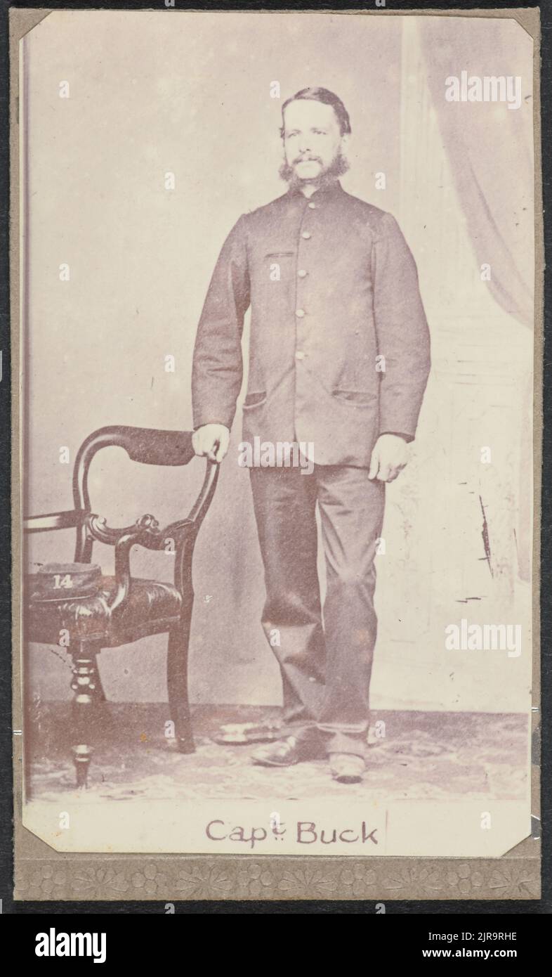 Capt. Buck, circa 1860, maker unknown Stock Photo - Alamy