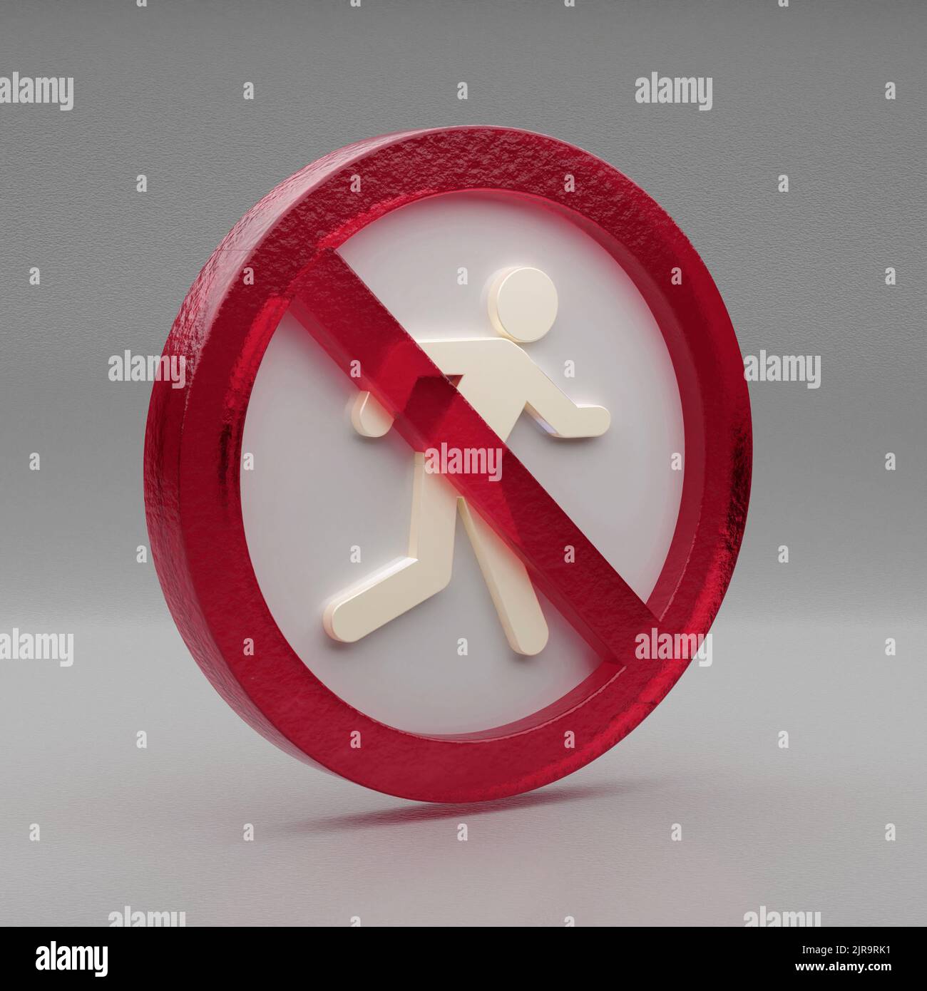 Beautiful abstract illustration Forbidden, people, prohibition, warning ...