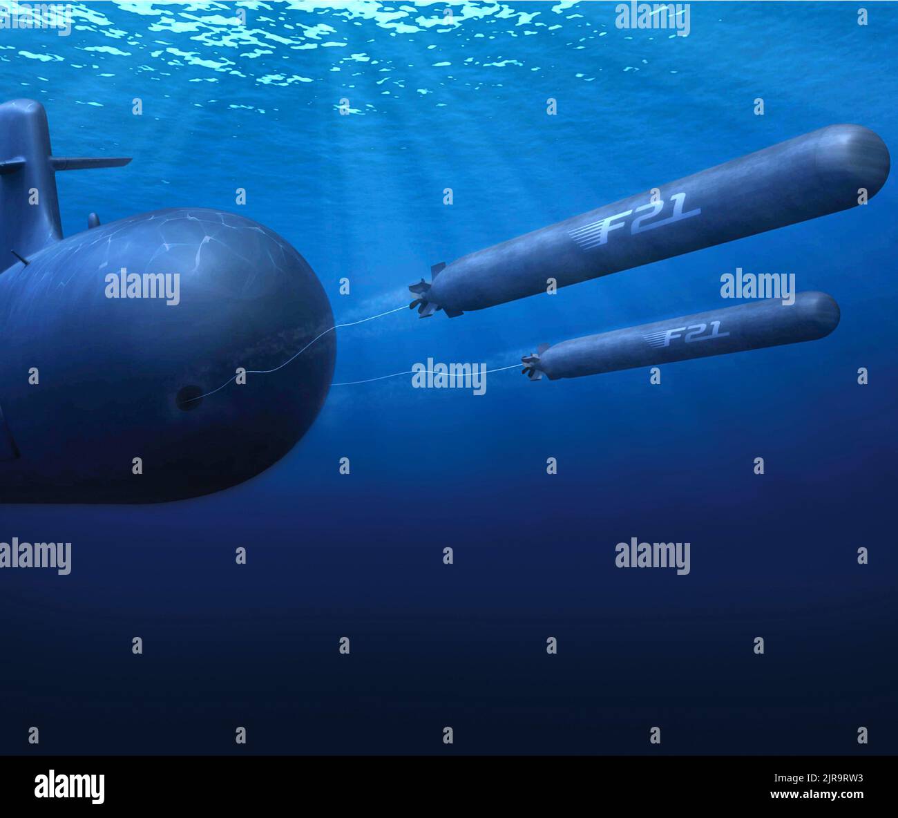 Nuclear powered general purpose attack submarine hi-res stock ...